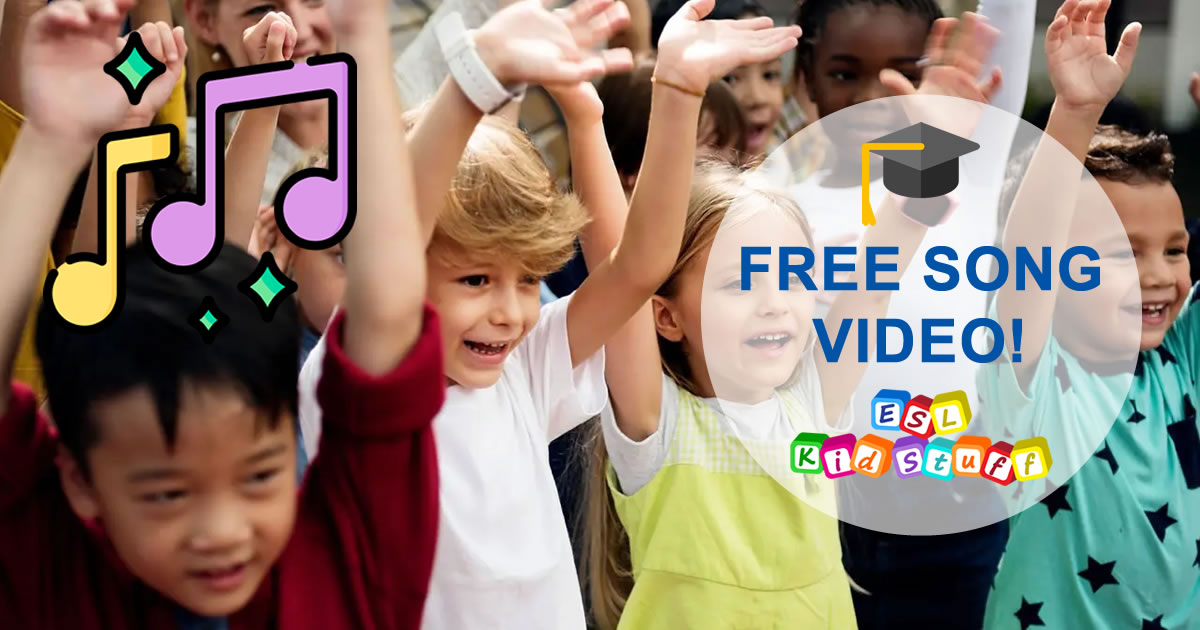 Free song of the week for ESL kids | ESL KidStuff
